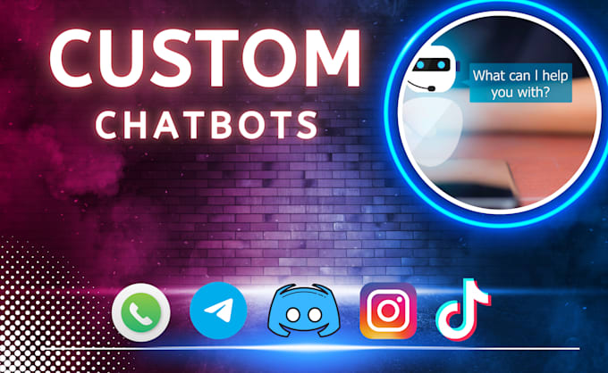 Create ai chatbots telegram bots trading bots social media bots auto ...