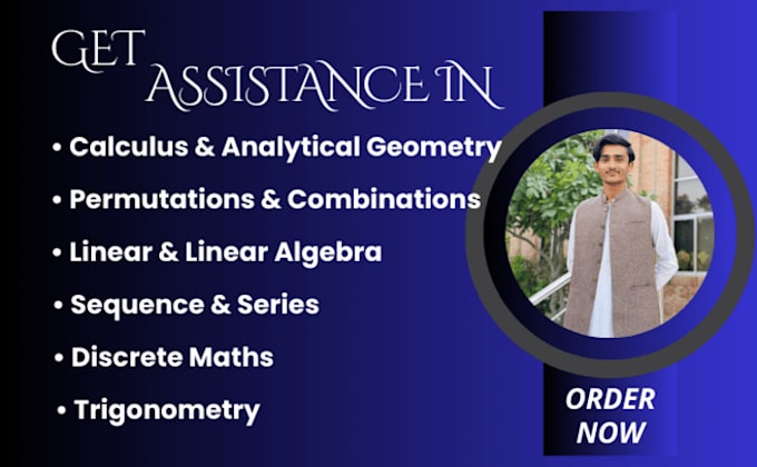 Assist you in discrete mathematics, linear algebra, permutation and ...