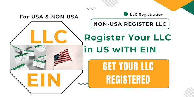 Setup usa llc in wyoming ein for non us llc registration for us business website by K_marvel ...