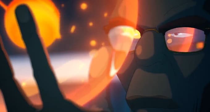 Cortometraje en 2d, cortometraje en 2d, animación de dibujos animados ...