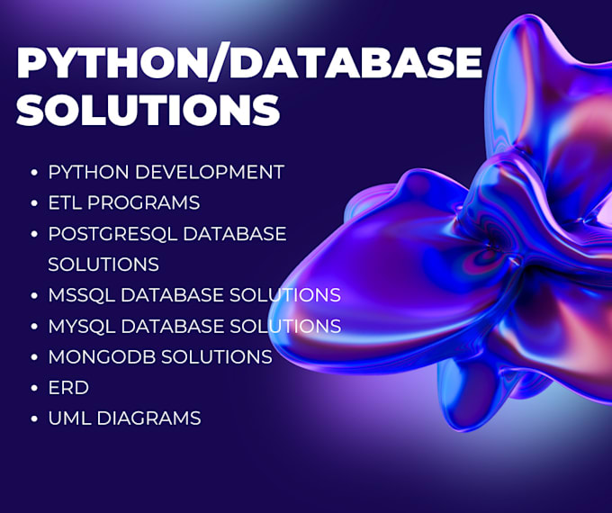 Create and write scripts and queries for python programs and sql ... Create and write scripts and queries for python programs and sql ...