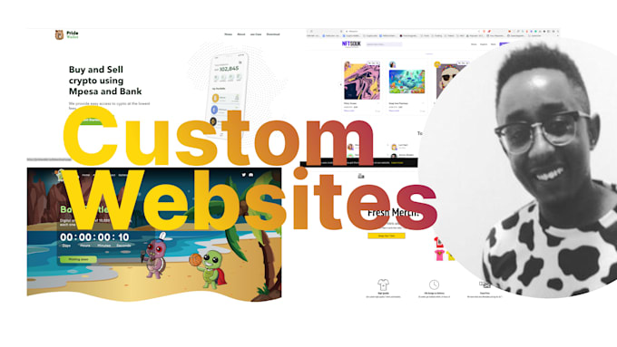Create custom websites using nextjs,reactjs by Geoffreymahugu | Fiverr