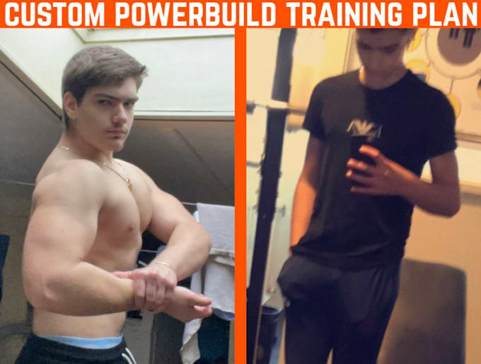 Make you a custom powerbuilding training plan by Thanosdg | Fiverr