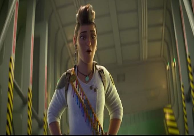 Create 3d disney pixar style, movie scene, 3d disney pixar movie