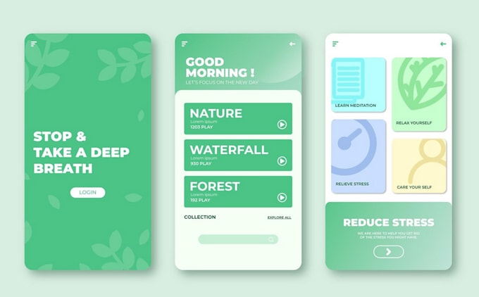 Do mobile ui ux design, app ui ux design and web ui design by Gerlach_ollie | Fiverr