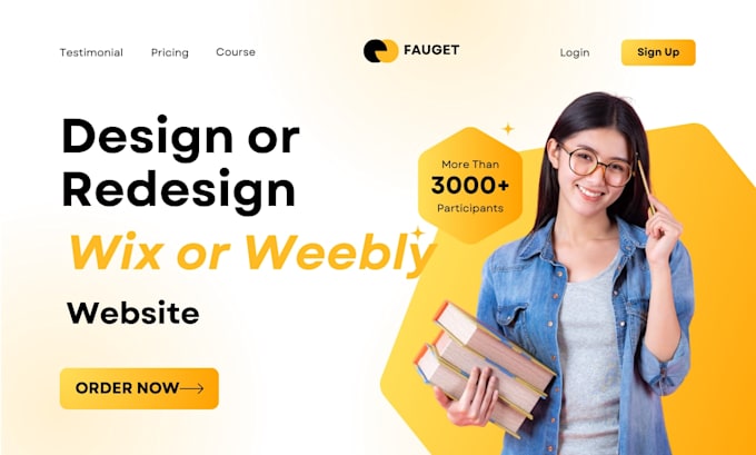 Design and redesign professional weebly and wix website by Synapsedesign57 | Fiverr