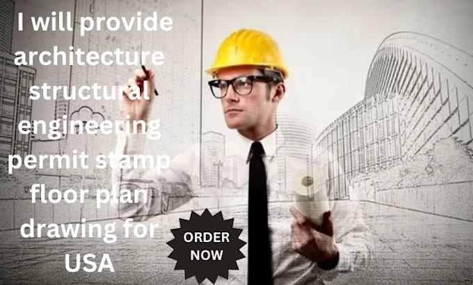 Be your architect digital stamp and engineering permit drawings by ...