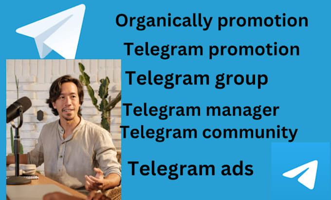 Do telegram promotion, telegram group, telegram ads, telegram community ...