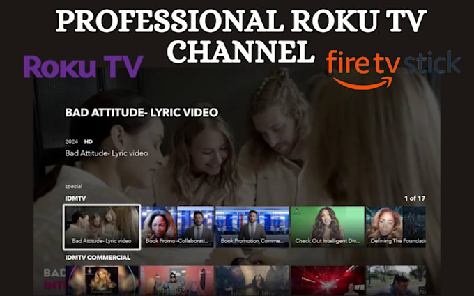 Build roku channel, roku tv app, live streaming, vod, ott, fire tv by ...