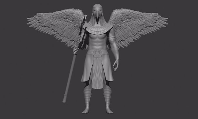 Be your software character sculptor, zbrush ztl file, creature ...