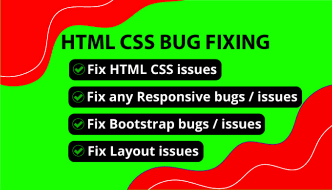 Fix html, css and react bugs quickly by Noumannawaz344 | Fiverr Fix html, css and react bugs quickly by Noumannawaz344 | Fiverr