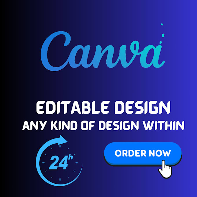 Design canva template, canva logo, canva flyer,brochure by Sohnazoya | Fiverr