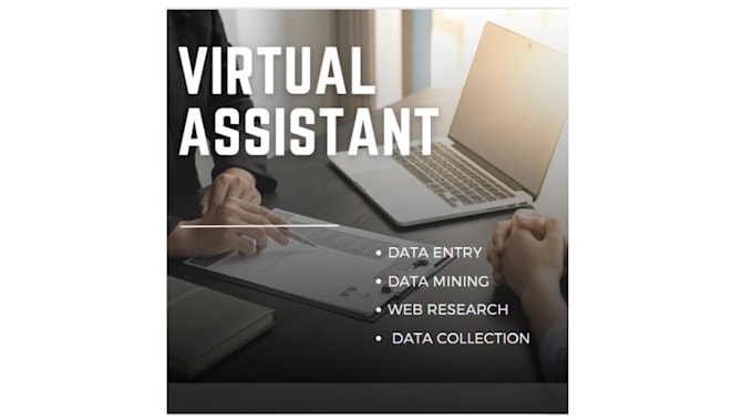 Your virtual assistant for data entry, data mining, copy paste, web research by Niktttta | Fiverr