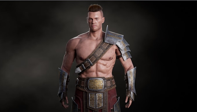 Build 3d Character For Game With 3d Armor Rig To Ue5 Nsfw Toggle Epic
