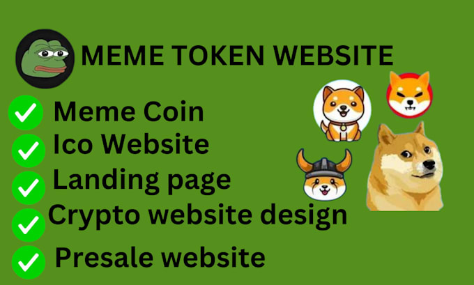 Do meme coin meme website and crypto meme token website by Jerry_wil8 ...