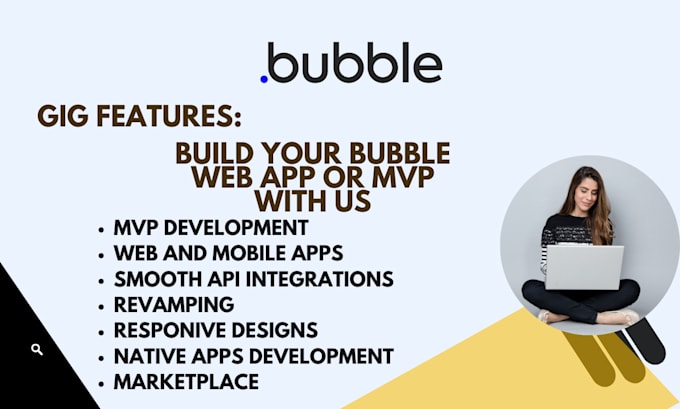 Build nocode bubble web app by Hgraytime | Fiverr