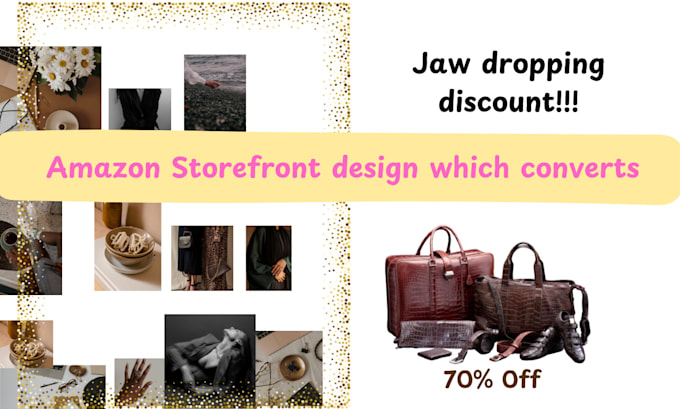 Develop attractive amazon storefront design by Rituagarwal370 | Fiverr