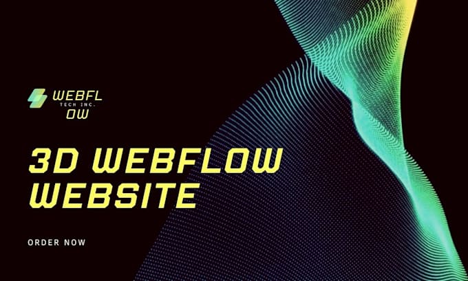 Design 3d spline animated webflow website, figma into webflow, 3d animation by Ben_vicky | Fiverr