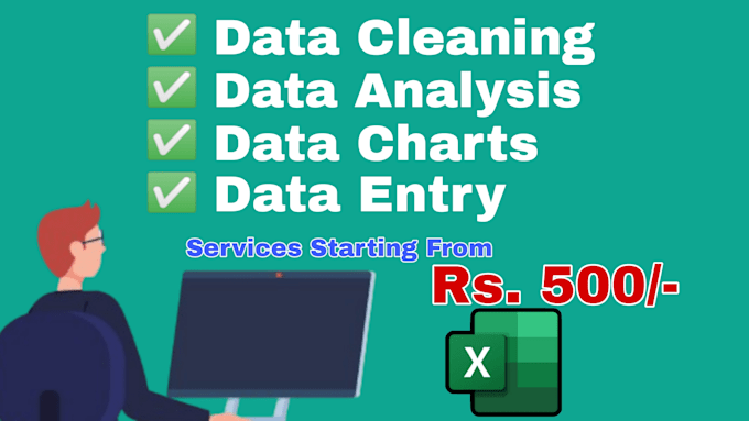 Do microsoft excel data cleaning and data formatting by Sudipcreations | Fiverr