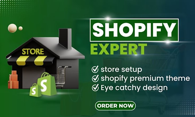 Build a fully functional and attractive shopify store by Hammad_thepro | Fiverr