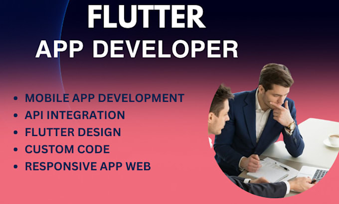 Do flutterflow app development mobile app no code app firebase integration by Ashmeerah01 | Fiverr
