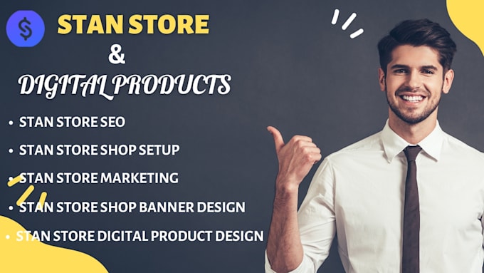 Do stan store design stan store landing page stan store marketing by ...