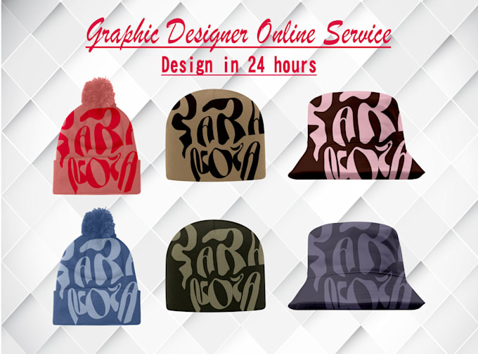 Design custom hats, caps, beanies mockup, and tech pack by Muzahir ...