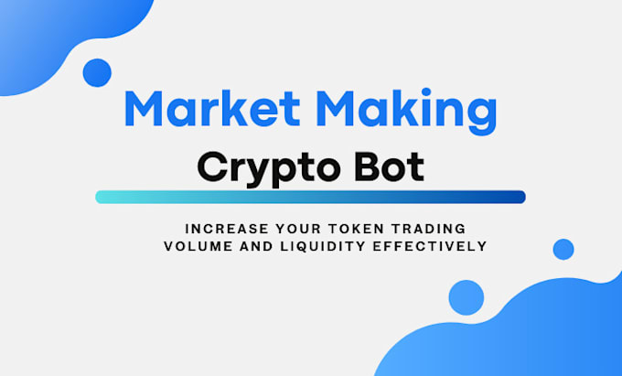 Create python program for market making bot, volume bot by Stylezfx4 ...