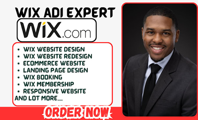 Setup wix adi,ai,booking and studio website building and optimization ...
