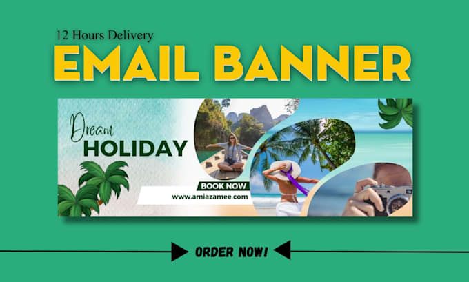 Design professional email banner , email signature and email header by ...