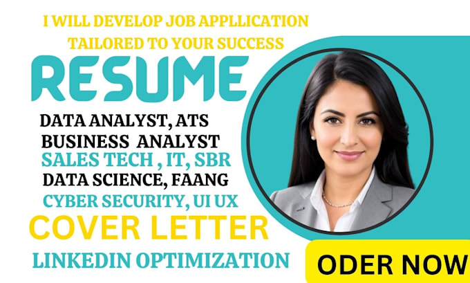 Write data science, cyber security, data analyst, ui ux, it, faang, tech resume by Blessing_jctc ...