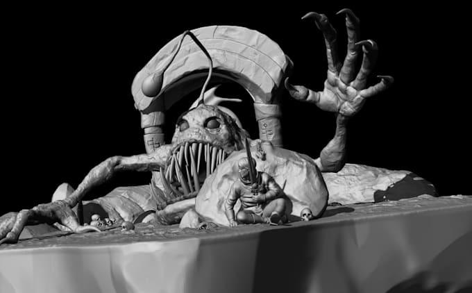 3d models, 3d creature, kitbash, 3d figures, action fuigure scale, 3d ...