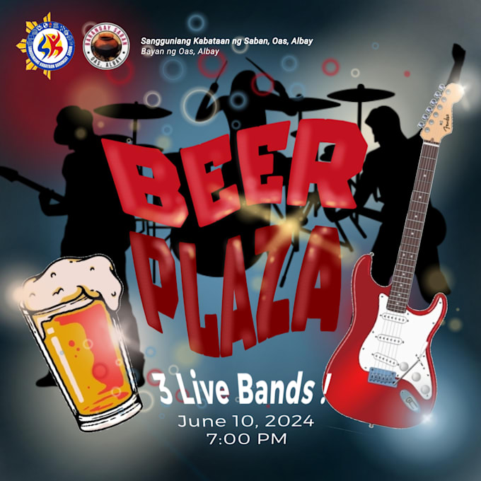 Do rush layout for your event, thumbnail, social media post by Meribon ...