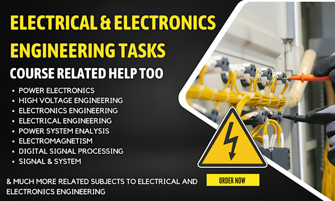Do electrical and electronics engineering tasks by Engineersummaya | Fiverr