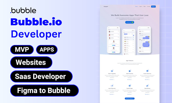 Build bubble io app saas bubble website figma to bubble mvp bubble ... Build bubble io app saas bubble website figma to bubble mvp bubble ...