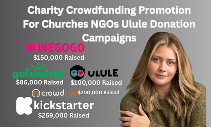 Do charity crowdfunding promotion for churches, ngos, ulule donation campaigns by Lady_progress ...