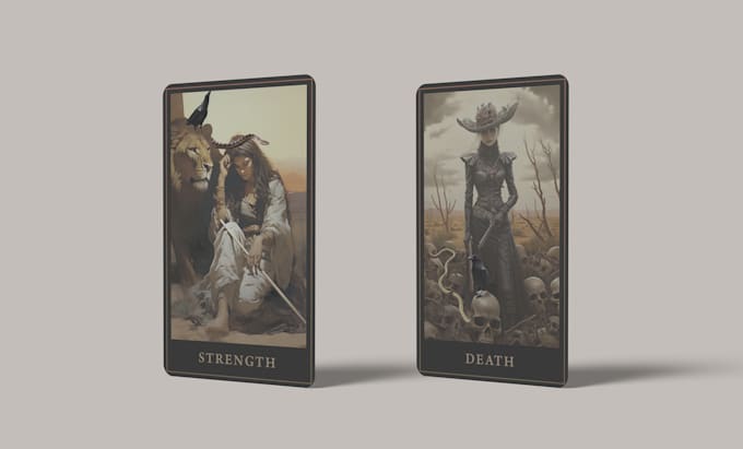 Design unique tarot, oracle cards from your idea by Tarot_studio | Fiverr