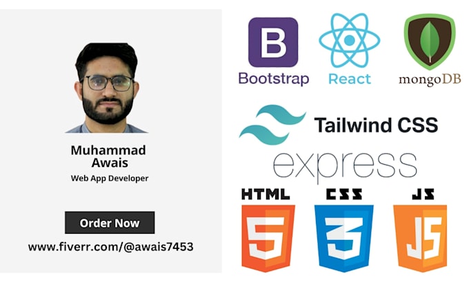 Convert the figma design to react or next js with tailwind css or bootstrap by Awais7453 | Fiverr