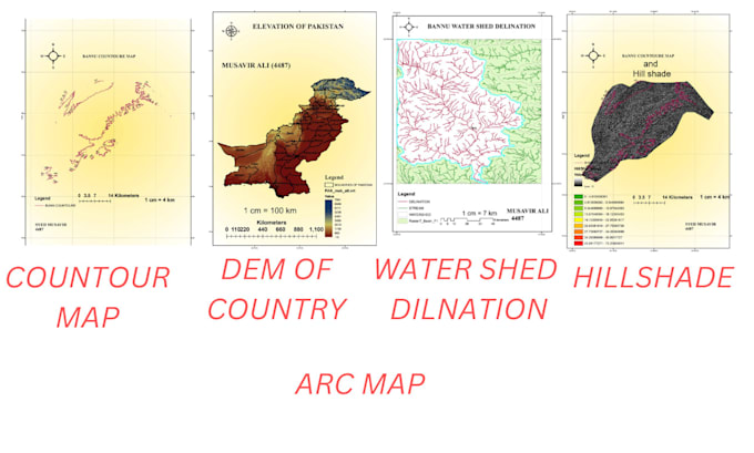 Create cloud based mapping on arc map software for you of any place on earth by Musaviretabsafe ...