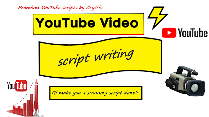 Write catchy youtube scripts for you by Crysticplayz | Fiverr