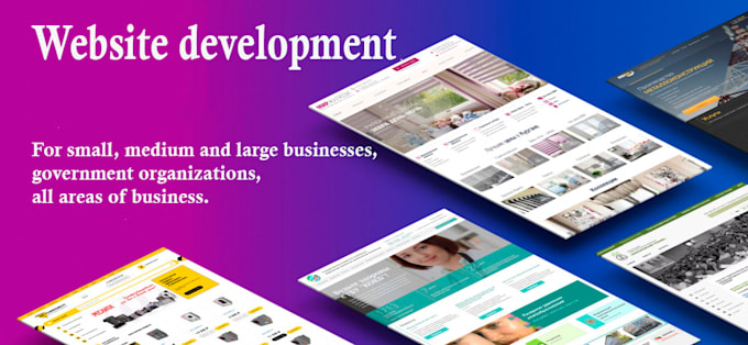 Build you a website with an admin panel by Kitttik | Fiverr