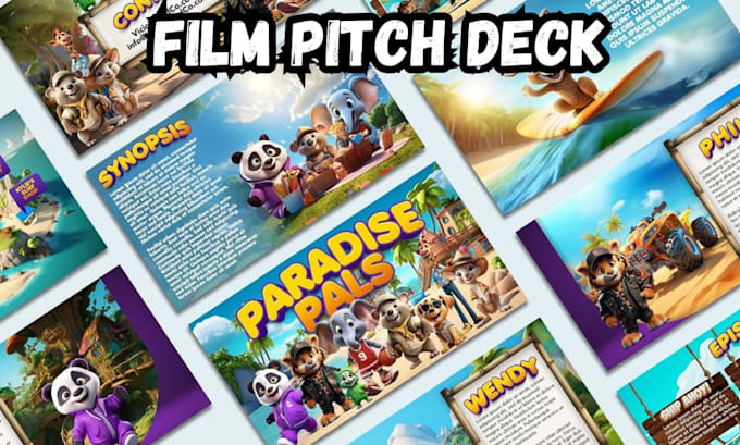Film pitch deck tv show movie pitch deck presentation tv series ...