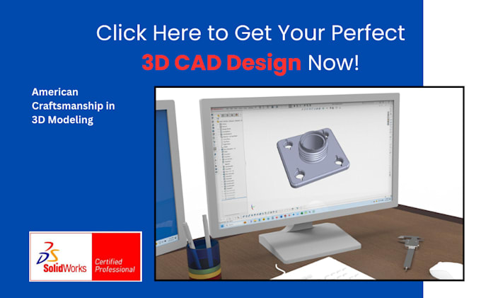 Create high quality solidworks 3d cad designs by Solidmasters | Fiverr