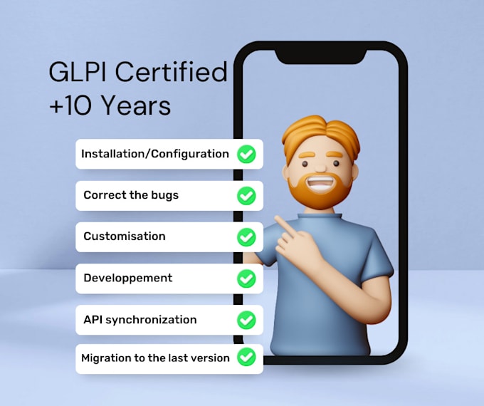 Configuring and customizing your glpi by Oerrouk | Fiverr