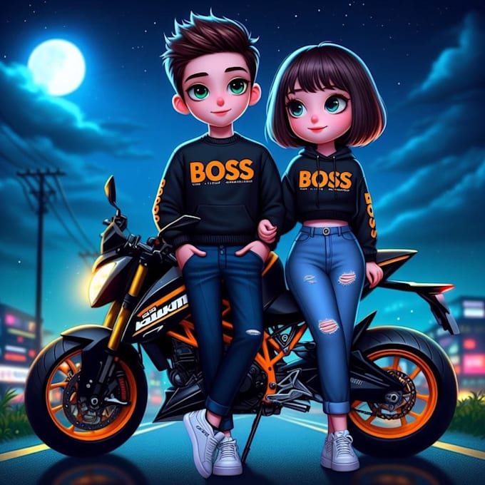 Make disney pixar like images and models by Sairam823 | Fiverr