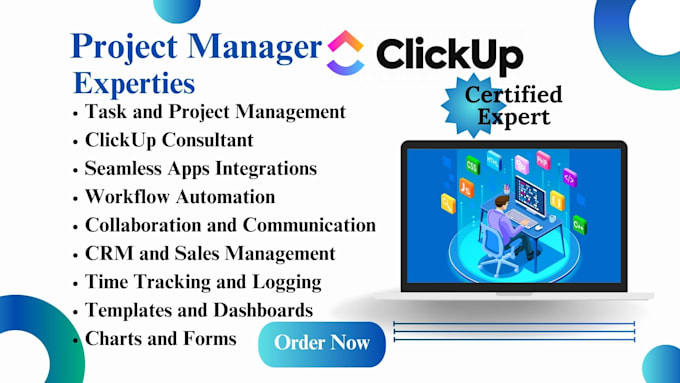 Be your clickup consultant, workflow and clickup expert by Nadeem_falak | Fiverr