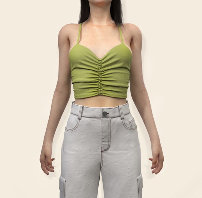 Provide tailored 3d fashion models for your projects by Su_hyun_kim ...