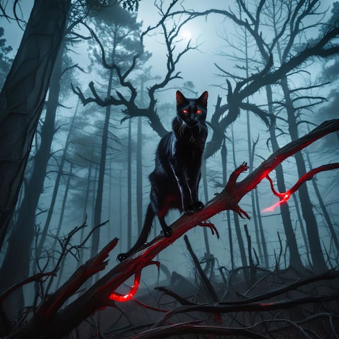 Craft hauntingly detailed ai generated images with scary atmospheres by ...