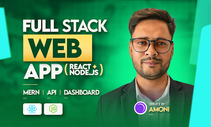 Do full stack web app development with react and node js by ...