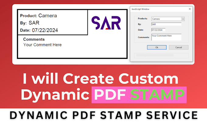 Create dynamic pdf stamp using javascript by Sar_services | Fiverr Create dynamic pdf stamp using javascript by Sar_services | Fiverr